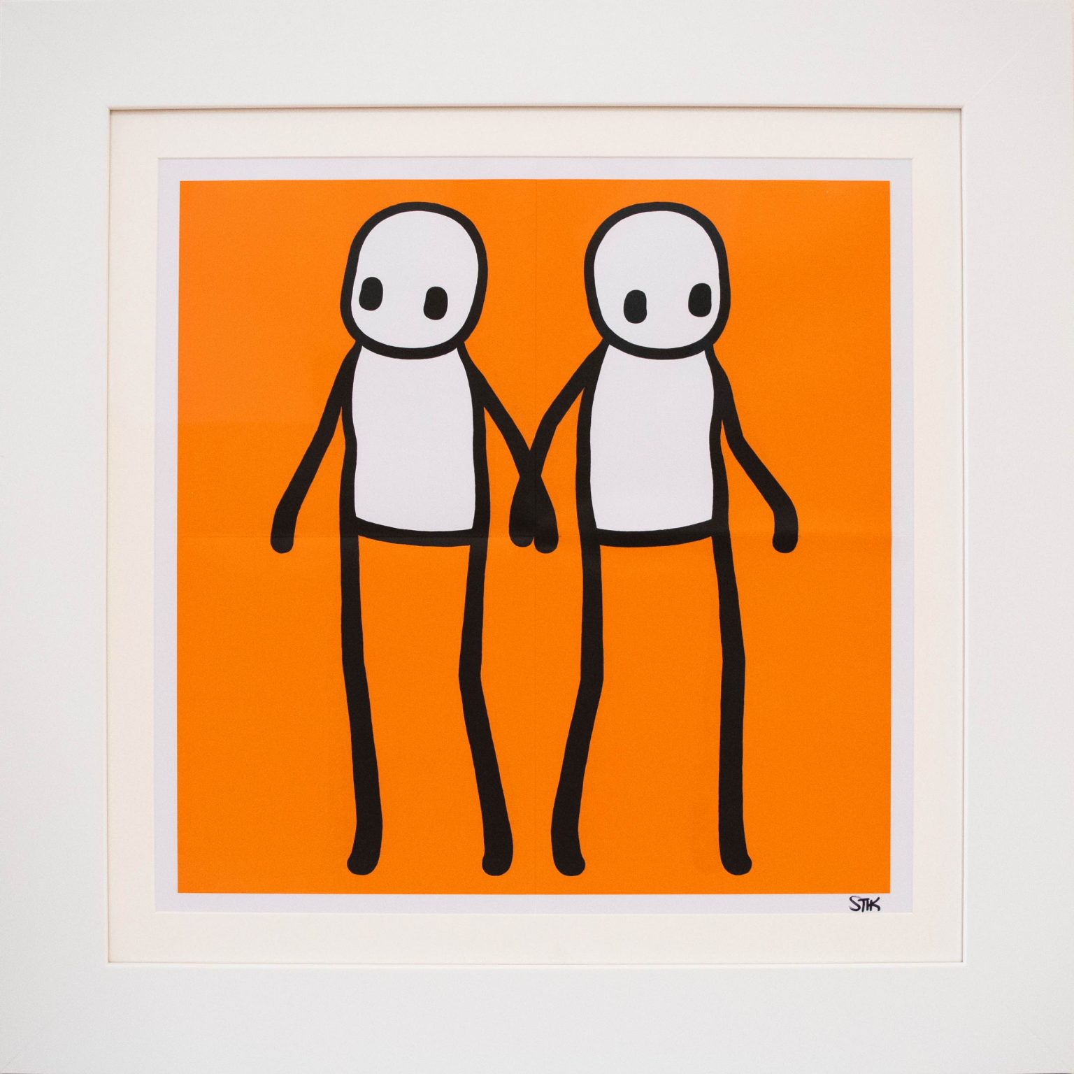 Holding Hands by Stik - Wunderkammern